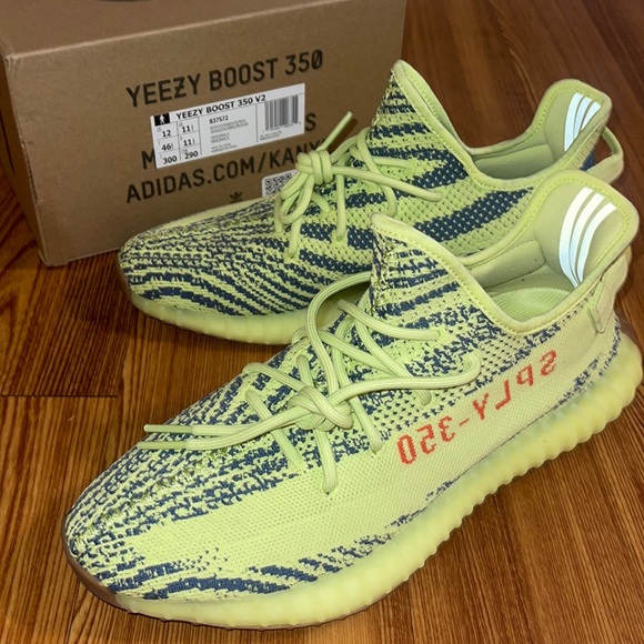 Shoes | Adidas Yeezy Boost 35 V2 Mens Sneakers Size Us 12 Color Semi ...